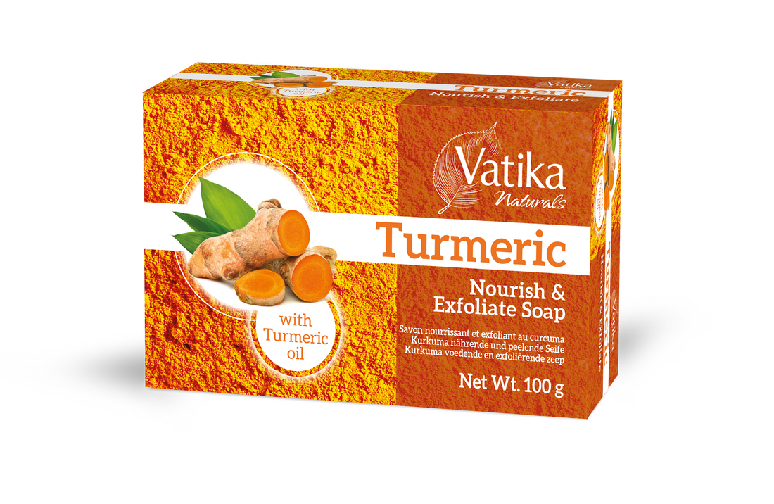 Vatika Natural Turmeric Soap – Dabur UK